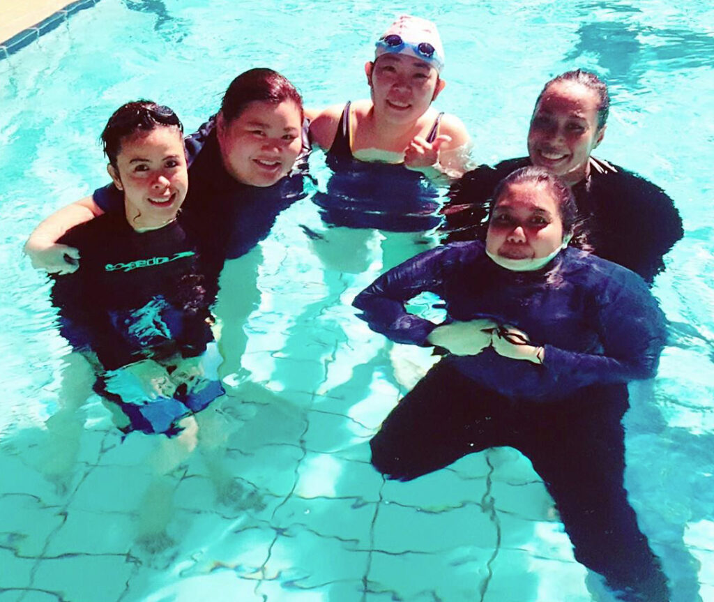 Ladies Swimming Class – singapore swim lesson